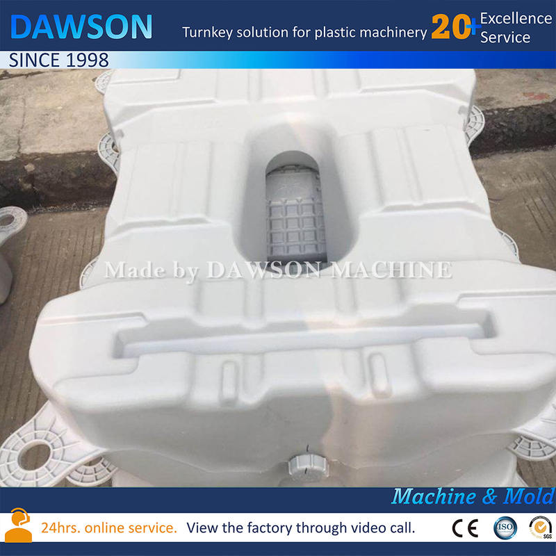 DSB100/110/120 HDPE Pontoon Modular Floating Platform Plastic Dock Floater Blow Molding Making ...