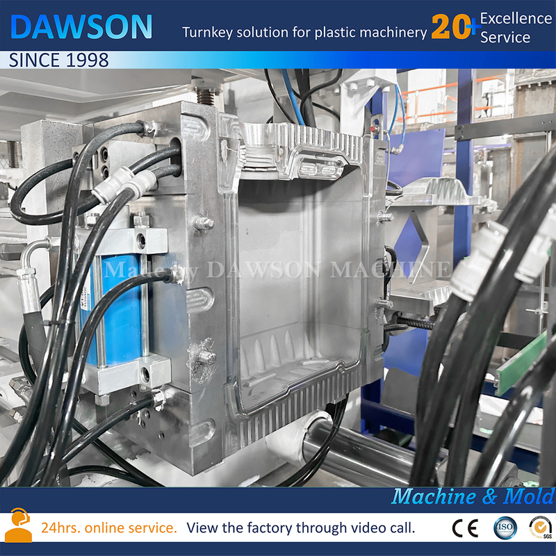 20L EURO ADBlue Canister HDPE Plastic Container Stackable Jerry Can Production Plastic Making ...